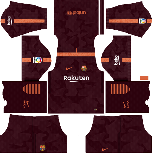 DLS Kits Barcelona (2025) | Dream League Soccer Kit & Logo