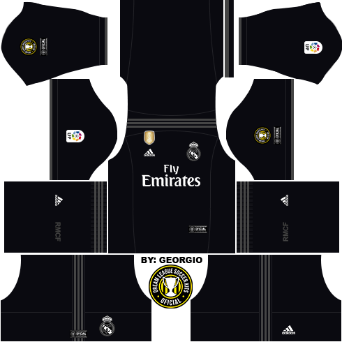 Real Madrid Kits (2025) | Dream League Soccer Kits & Logo