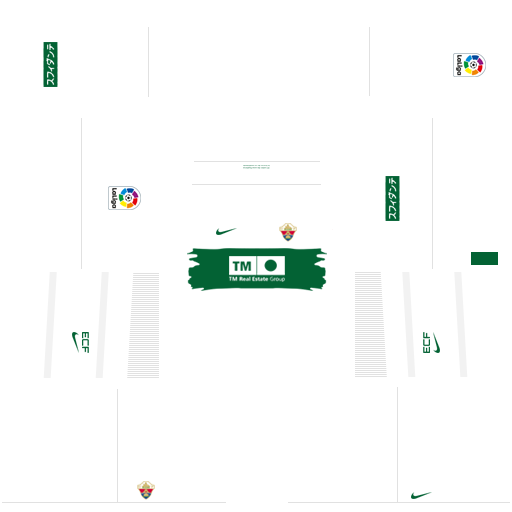 Elche CF DLS Kits (2025) | Dream League Soccer Kits & Logo
