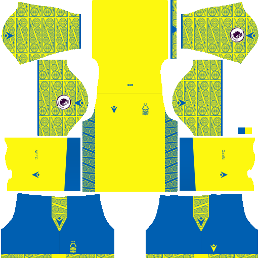 Nottingham Forest FC DLS Kits (2025) | Dream League Soccer Kits