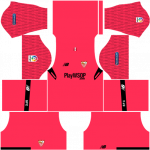 DLS Sevilla FC Kits (2025) | Dream League Soccer Kits & Logo