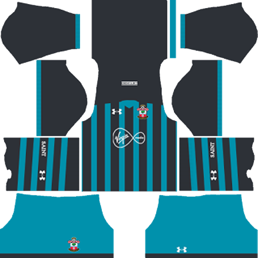DLS Southampton FC Kits (2025) | Dream League Soccer Kits & Logo